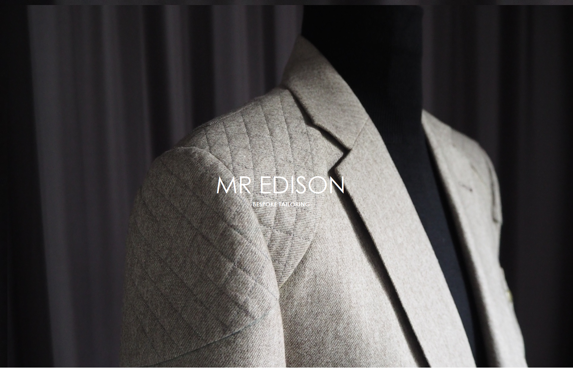 台中/桃園西裝,全訂製,台中/桃園Bespoke-Mr. Edison Suit 愛迪生訂製西服